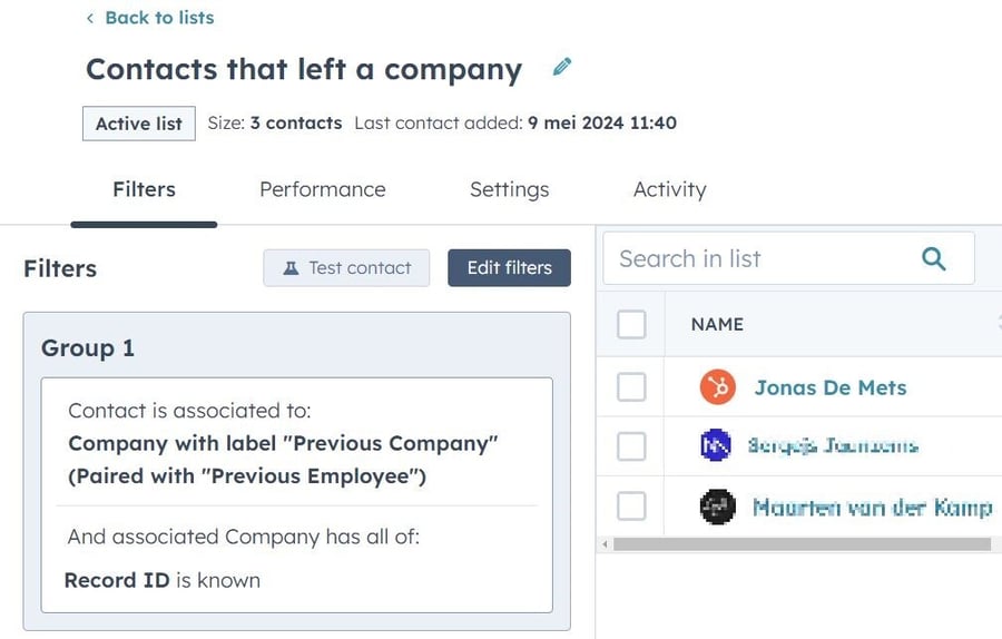 HubSpot best practices for contacts that leave a company