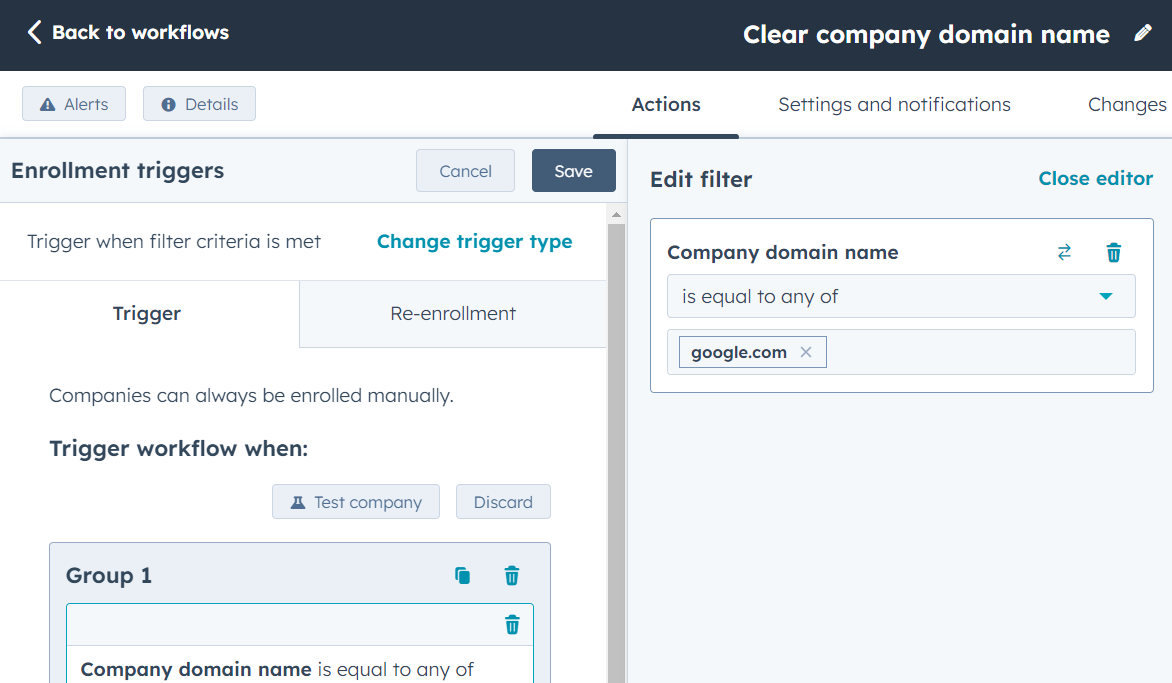 How to clean invalid company data in HubSpot
